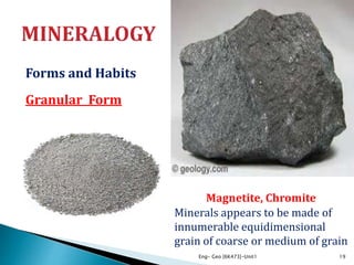 MINERALOGY | PPTX