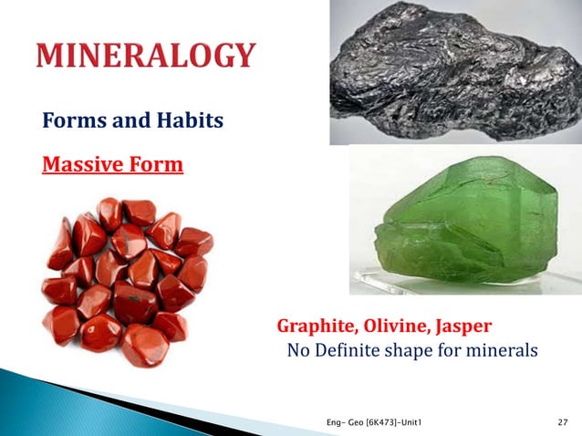 MINERALOGY | PPTX | Geology | Science