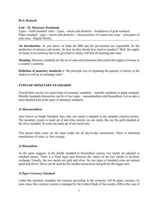 Monetary Economics: Monetary Standards.pdf
