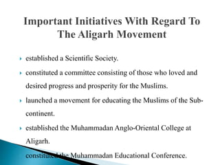 Unit 2 muslim educational movement in indo-pak | PPTX