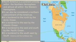 North America introduction | PPTX