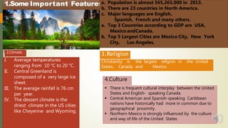 North America introduction | PPTX