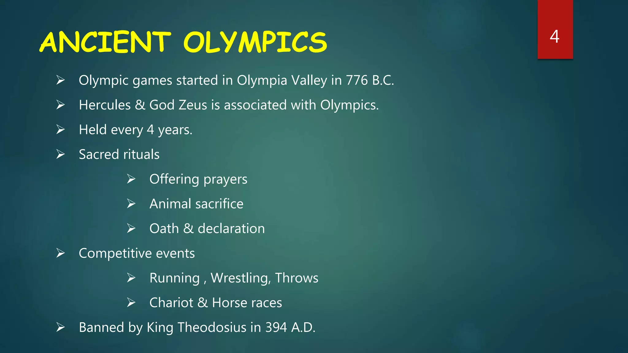 UNIT - 2 Olympic Movements | PPTX