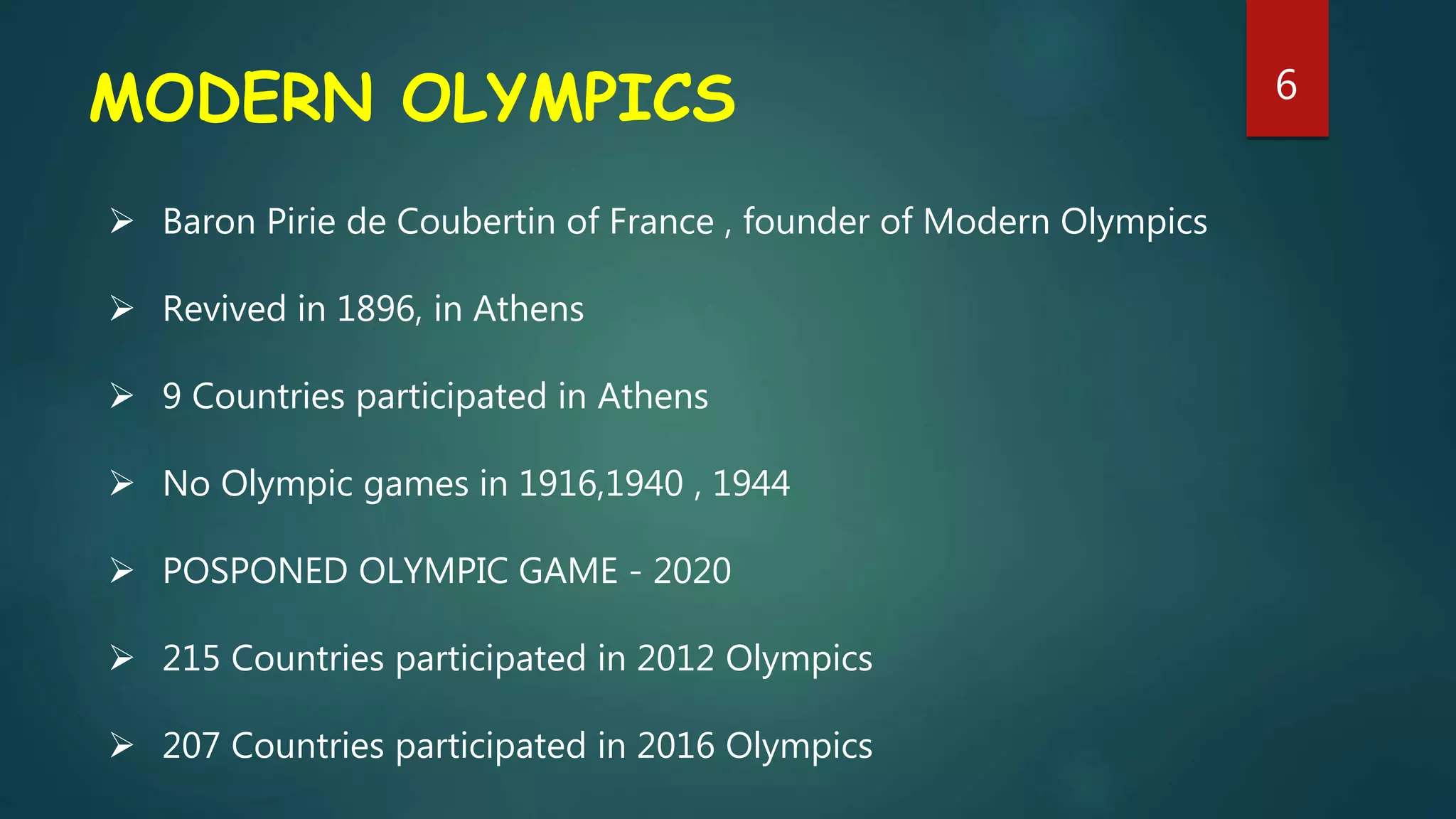 UNIT - 2 Olympic Movements | PPTX