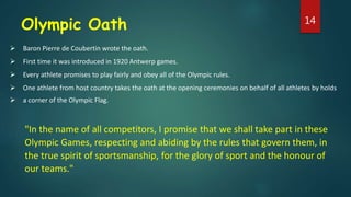 UNIT - 2 Olympic Movements | PPTX