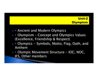 [Latest] Olympism Concept And Olympic Value – SIKY
