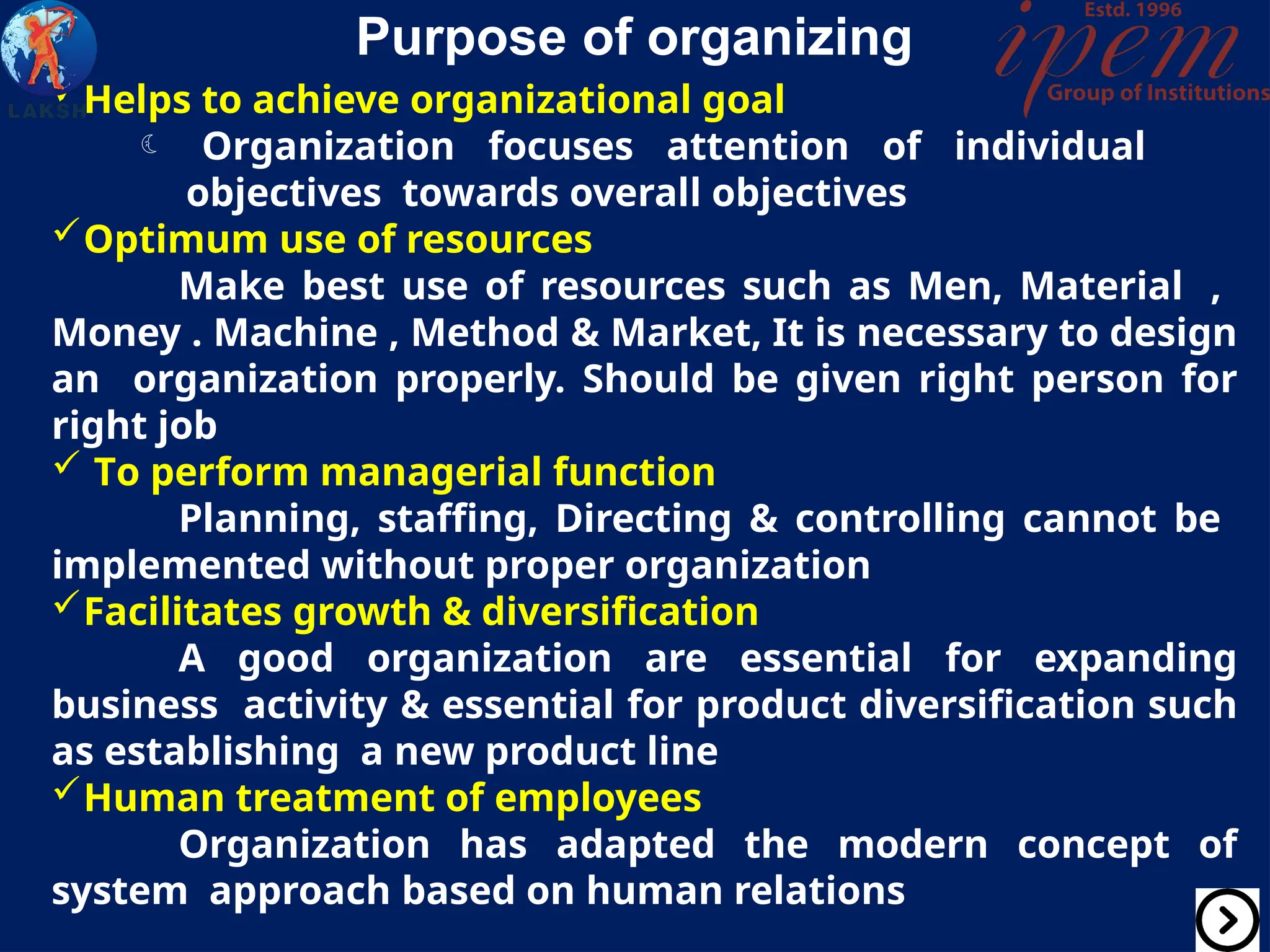 Unit-2 Organizing.pptx Management Bcom hons | PPT
