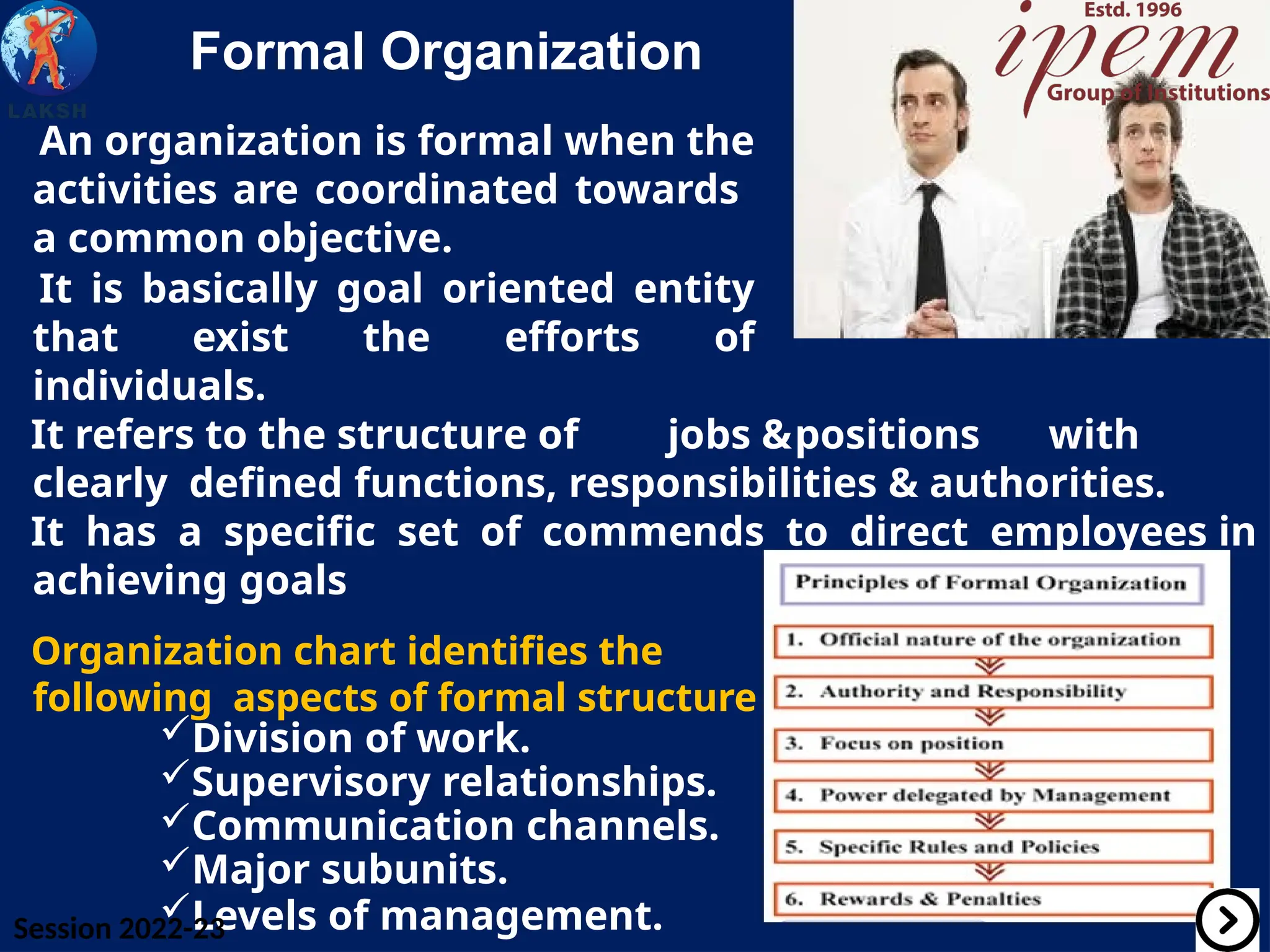 Unit-2 Organizing.pptx Management Bcom hons | PPT