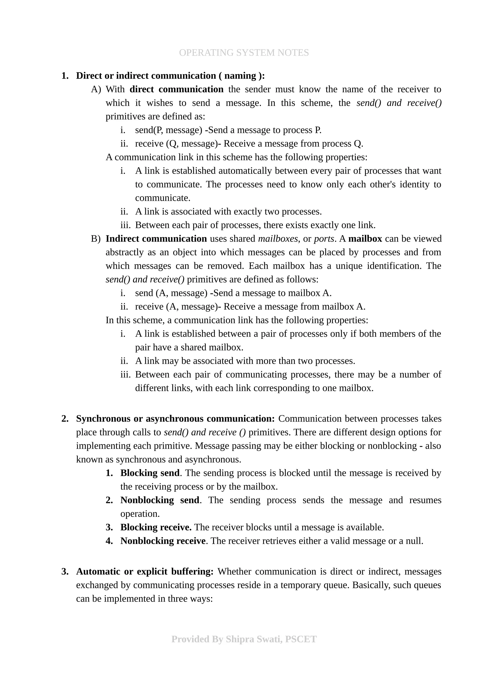 Operating System Concepts Of Process Pdf 