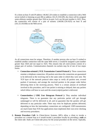 Operating System-Concepts of Process | PDF