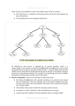 Operating System-Concepts of Process | PDF