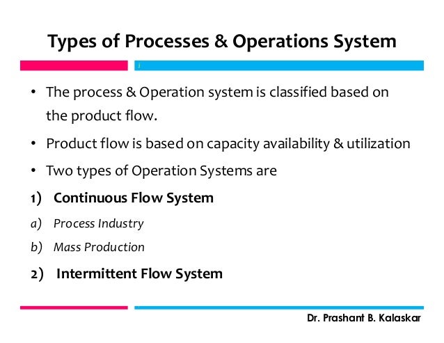 Operation Process
