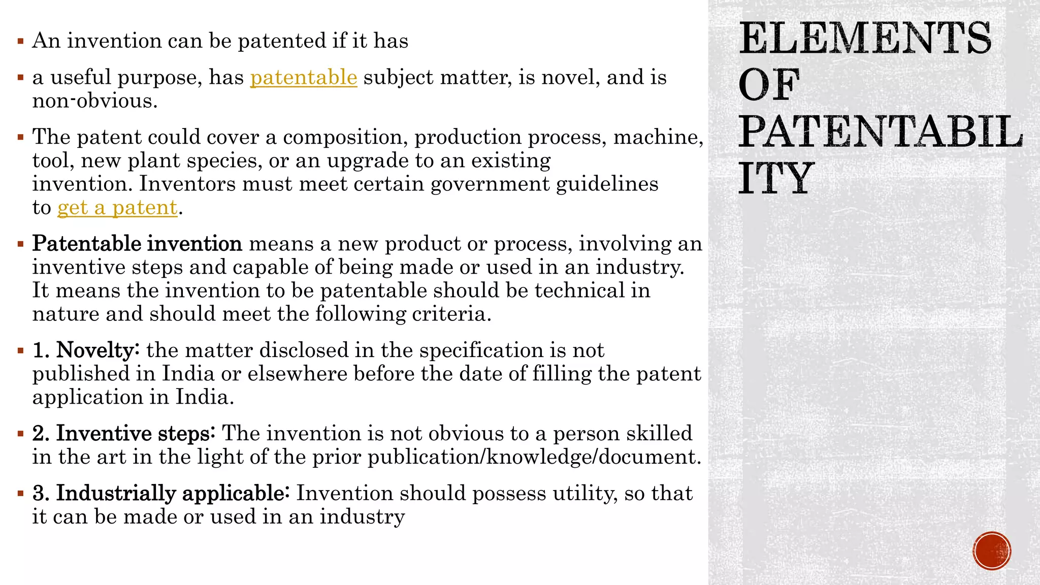 Unit-2 Part 1 Introduction to Patent.pptx