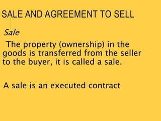 Unit -2 Part II- Sale of goods act.pptx