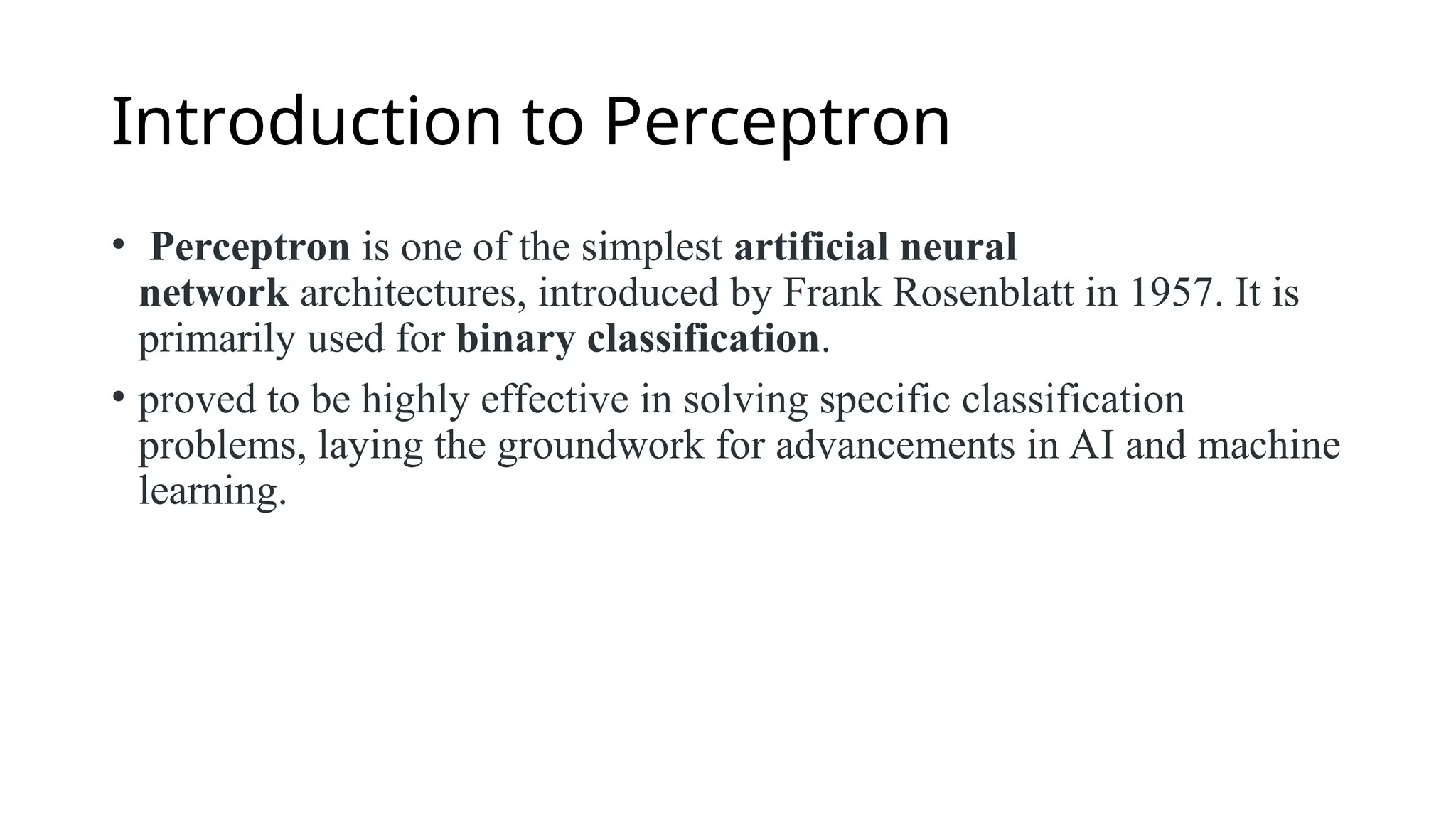 artificial neural networks Unit-2 Perceptron.ppt