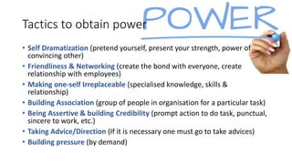 Organizational Power | PPTX