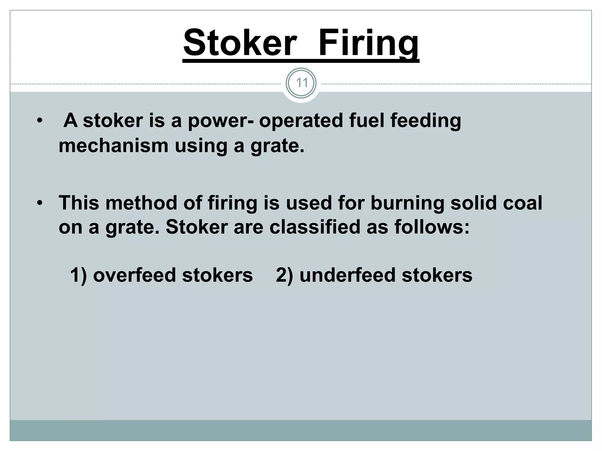 STEAM POWER PLANT : COMBUSTION PROCESS | PPT