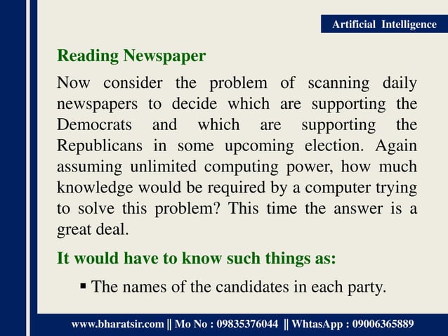 Problem Characteristics in Artificial Intelligence | PDF | Computer ...