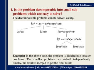 Problem Characteristics in Artificial Intelligence | PDF