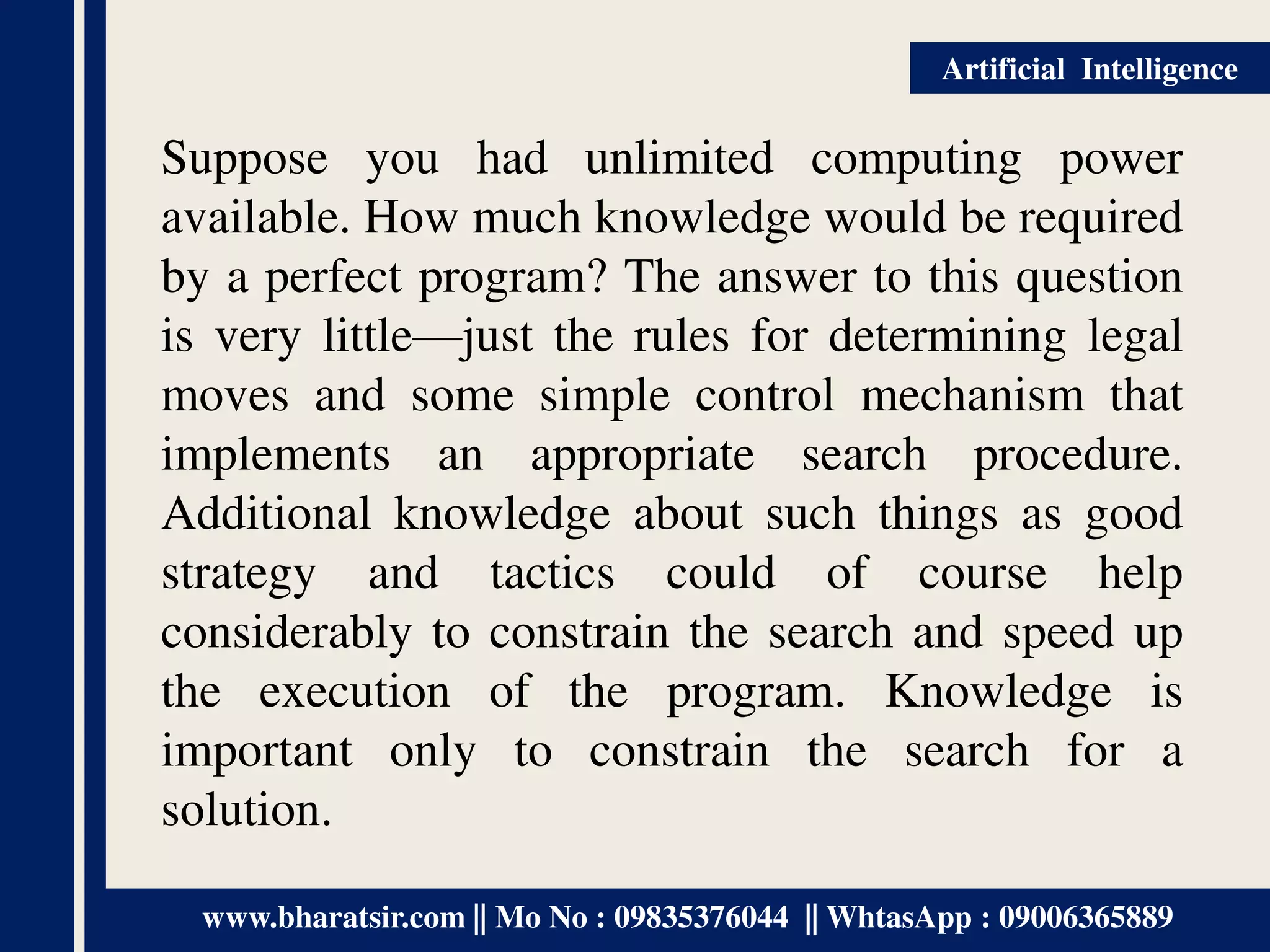 Artificial Intelligence | PDF