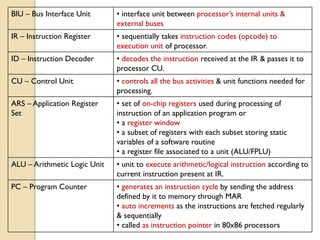 Unit 2 processor&memory-organisation | PDF