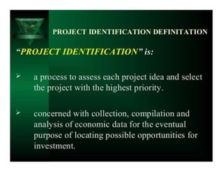 UNIT - 2 of project management Project Identification .pptx