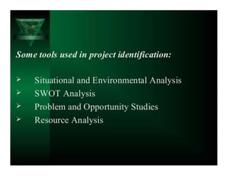 UNIT - 2 of project management Project Identification .pptx