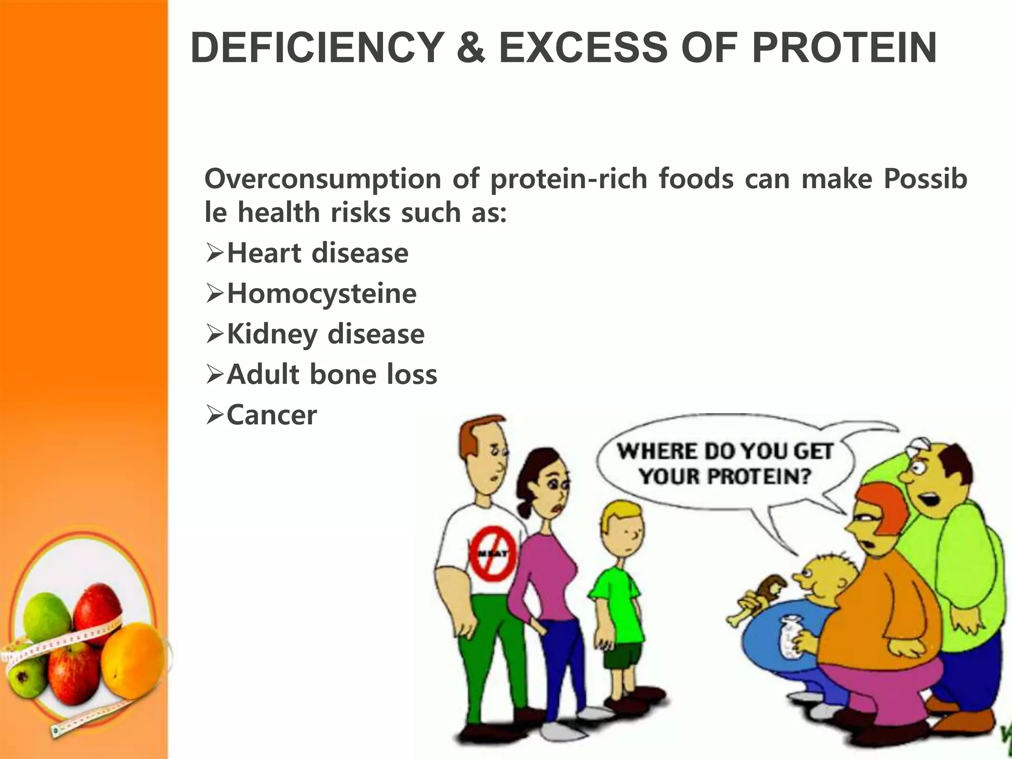 Proteins classification, source, function & RDA | PPTX