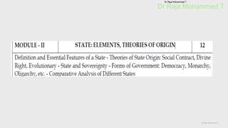 State: Meaning, Origin, Sovereignty & Forms of Government – A ...