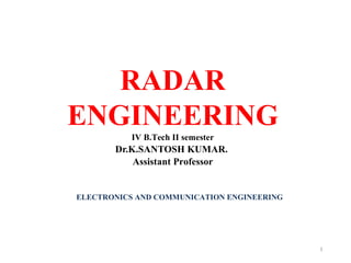 UNIT-2 RE-CW AND FREQUENCY MODULATED RADAR.pptx