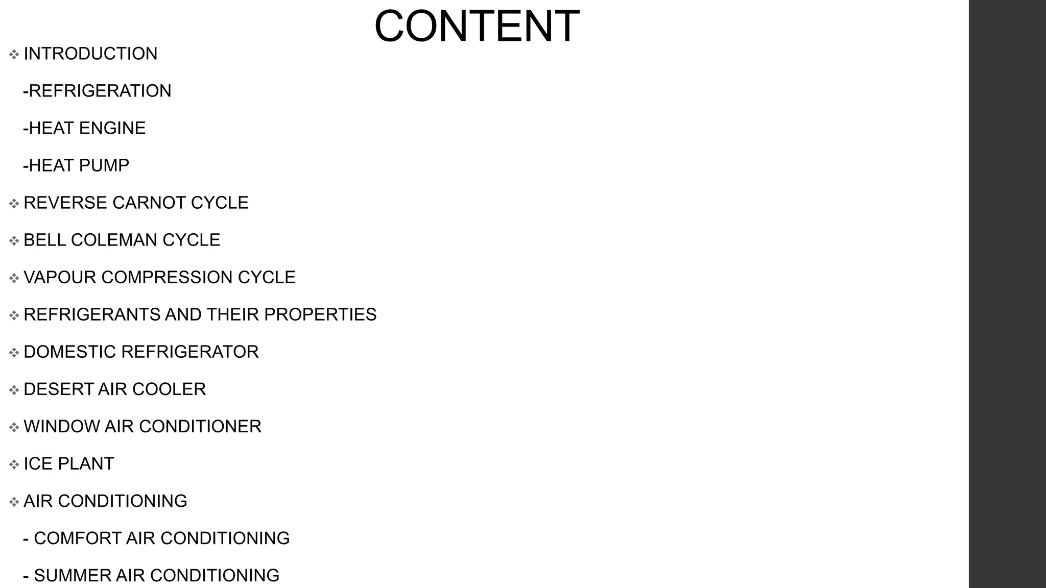 UNIT-2 REFRIGERATION AND AIR CONDITIONING.pptx