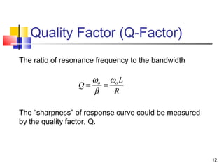 Unit 2 resonance circuit | PPT
