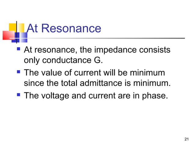 Unit 2 resonance circuit | PPT