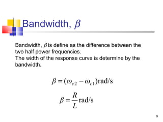 Unit 2 resonance circuit | PPT