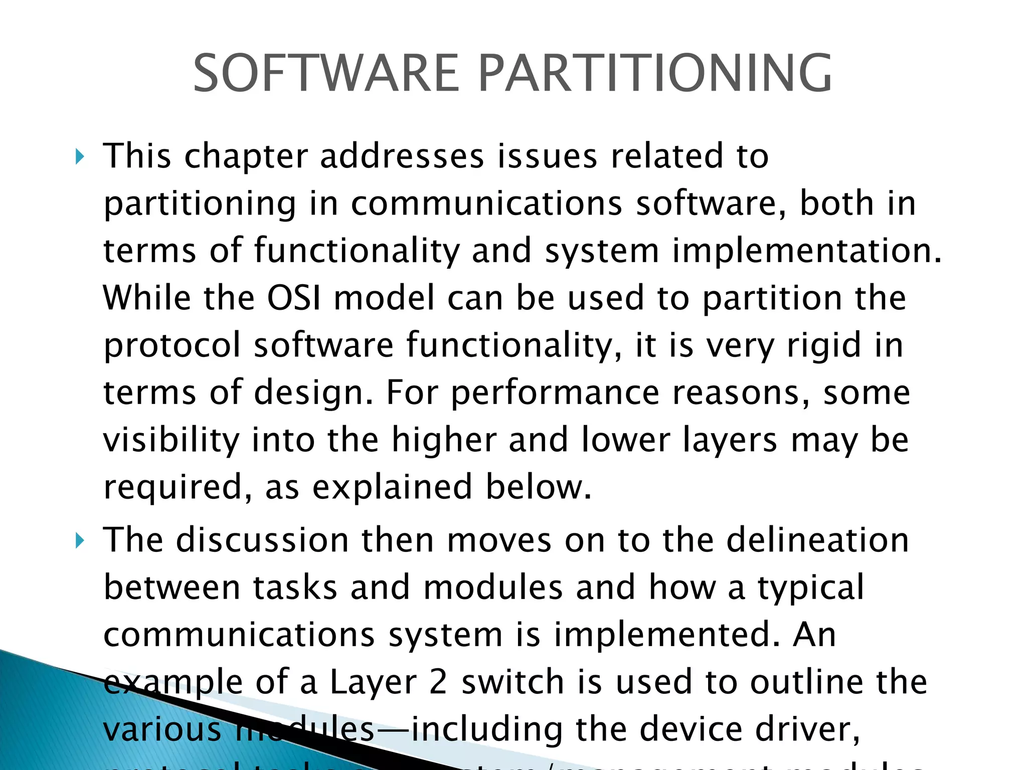 Unit 2 software partitioning | PPT