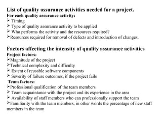 UNIT-2 SQA ACTIVITIES.pptnjjjjjjjjjjjjjjjjjjjjjj | PPT