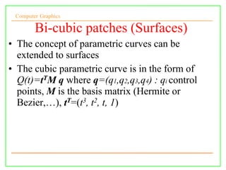 Surface models | PPT