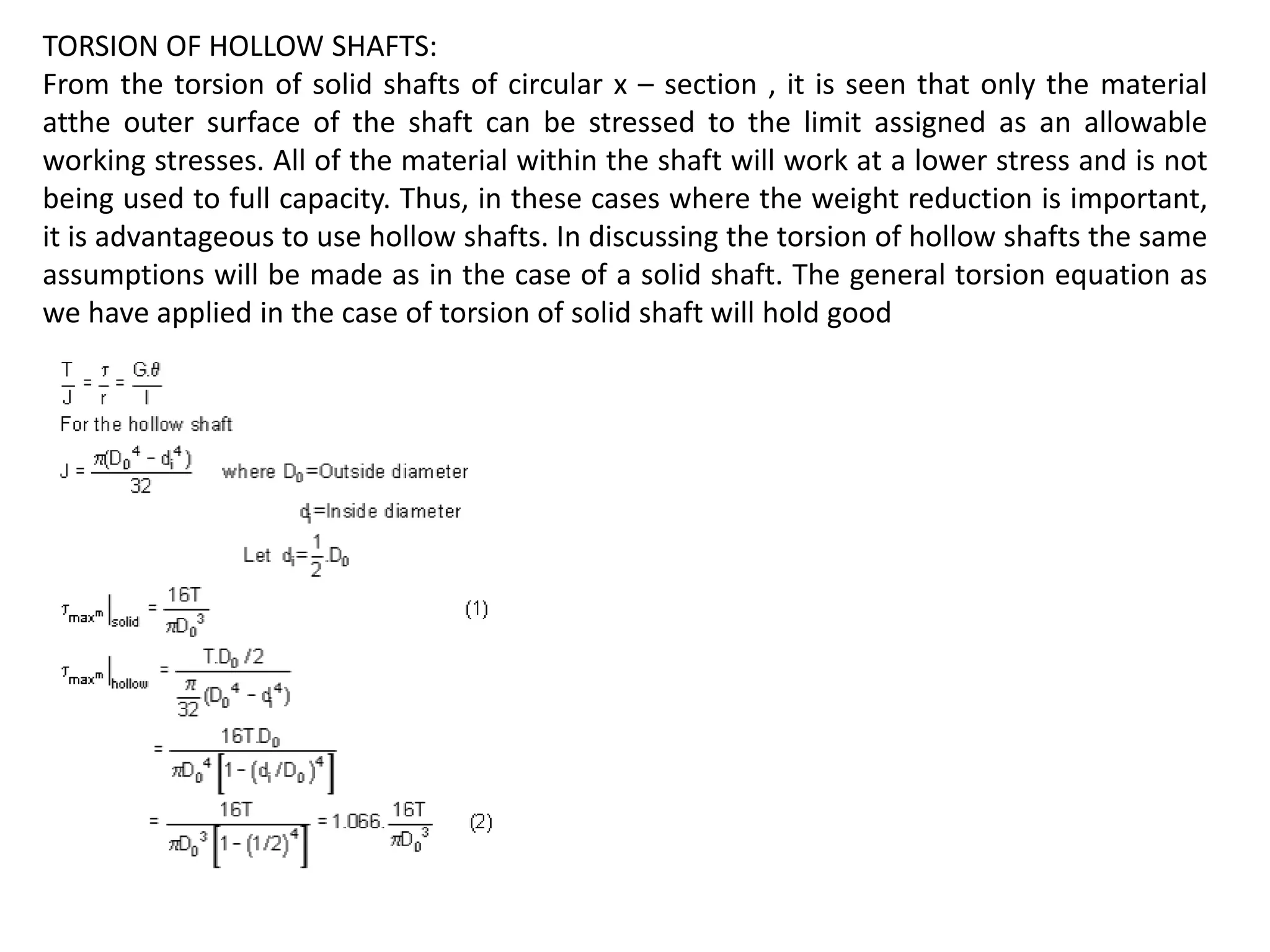 Unit 2 torsion and springs | PPTX