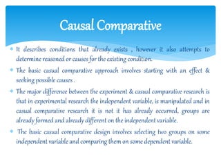 Unit 2 types of research | PPTX