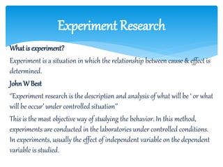 Unit 2 types of research | PPTX
