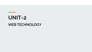 UNIT-2web technologybchelor .pptx