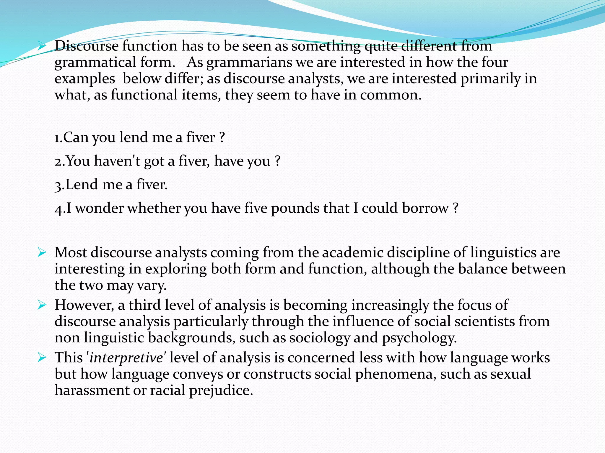 Pragmatics And Discourse Context And Speech Acts Pptx