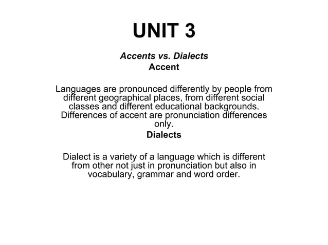Unit 3 Phonetics | PPT
