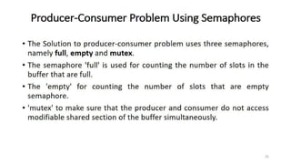 OS Unit 3 - Interprocess Communication | PDF
