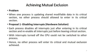 OS Unit 3 - Interprocess Communication | PDF