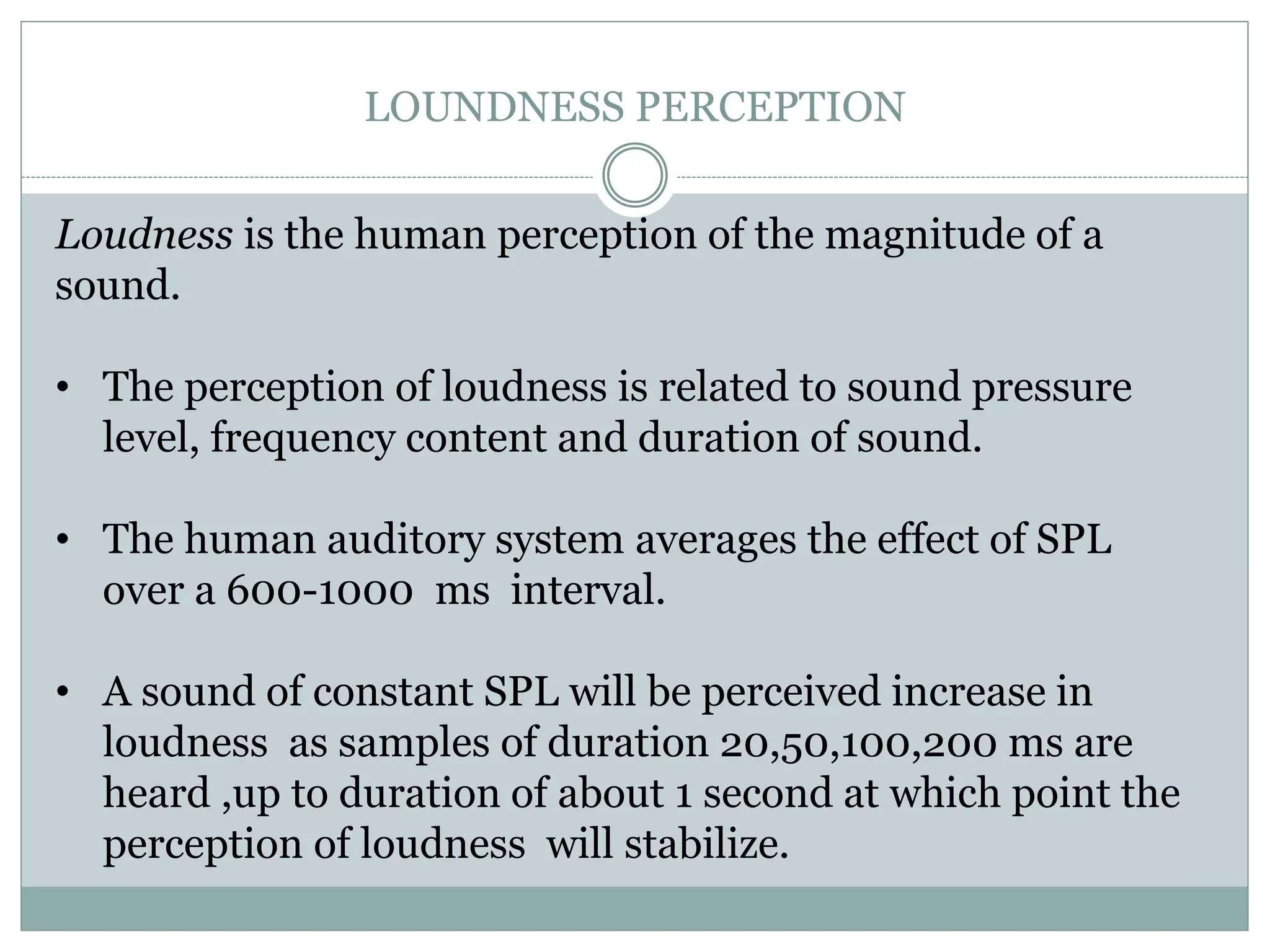 acoustics on human ear | PPTX