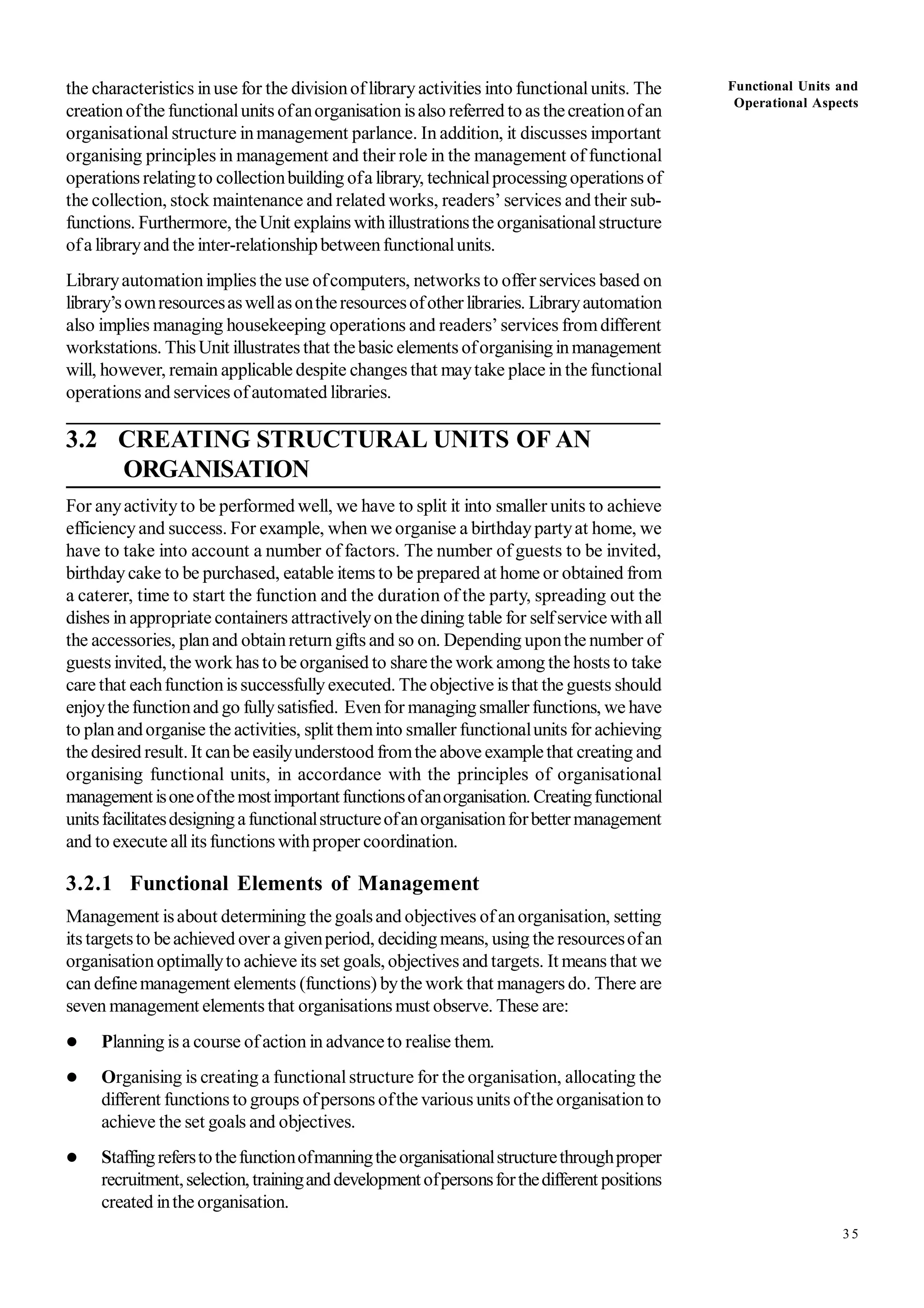 FUNCTIONAL UNITS AND OPERATIONAL ASPECTS | PDF | Human Resources | Business