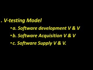 Software Testing Life Cycle Unit-3 | PPT