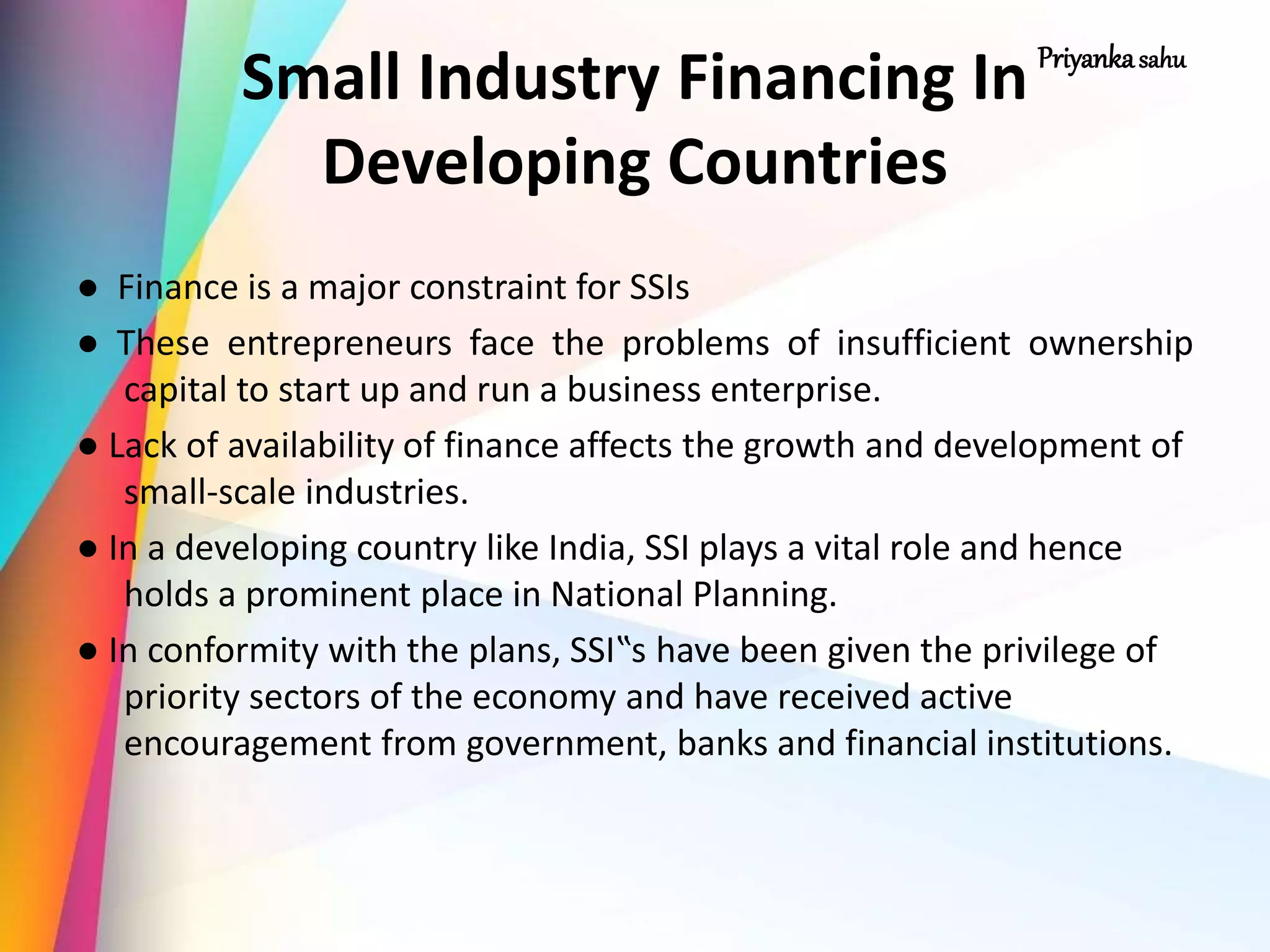 Institutions Supporting Entrepreneurs | PPTX