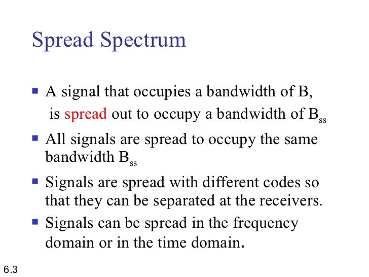 Spread Spectrum